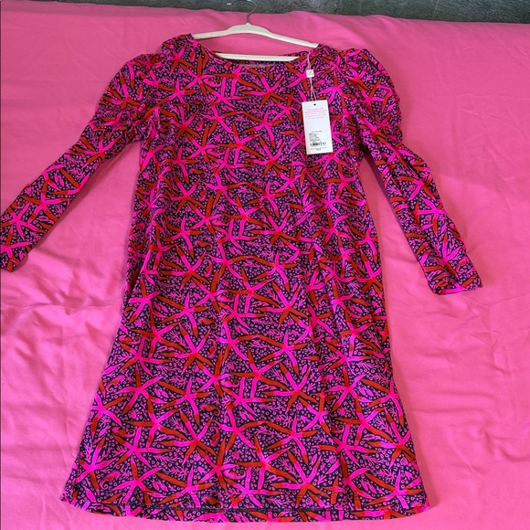Lilly Pulitzer | Dresses | Lilly Pulitzer Pink And Purple Starfish ...